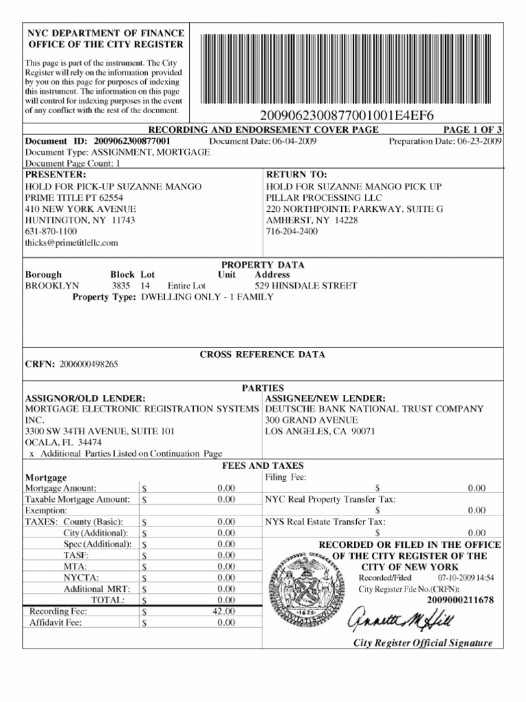 MERS Assignment | PDF