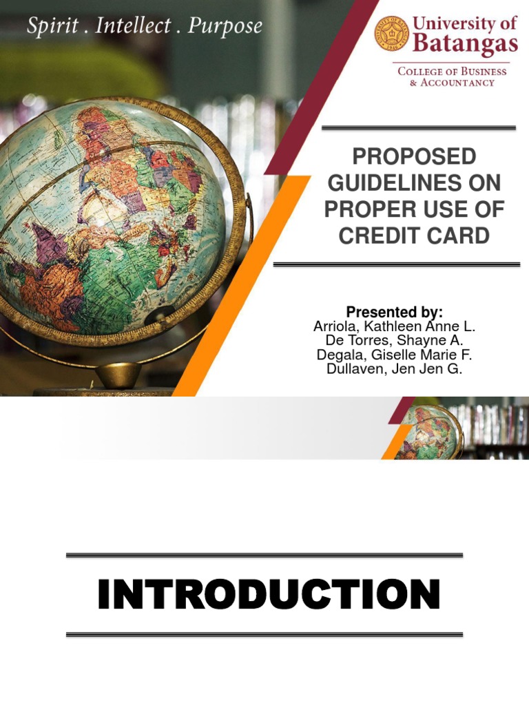 Credit Card Guidelines | PDF | Credit Card | Financial Transaction