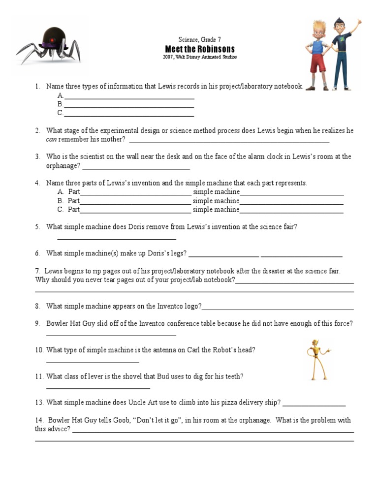 Meet The Robinsons: Science, Grade 7 | PDF | Leisure