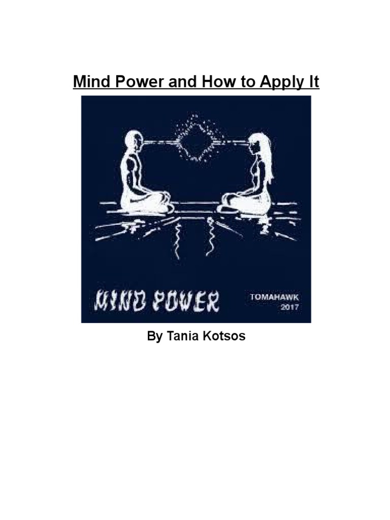 Mind Power and How To Apply It | PDF | Humility | Thought