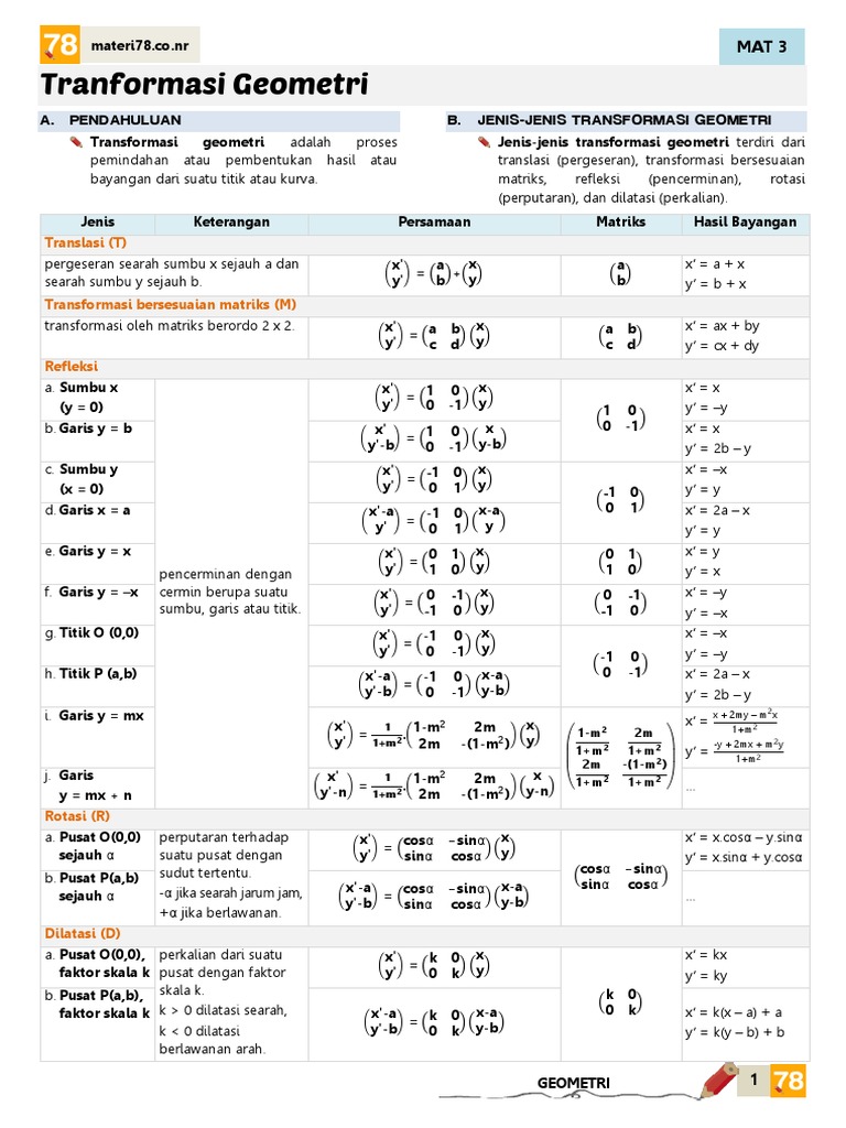 Trfgeo Mat3 PDF | PDF