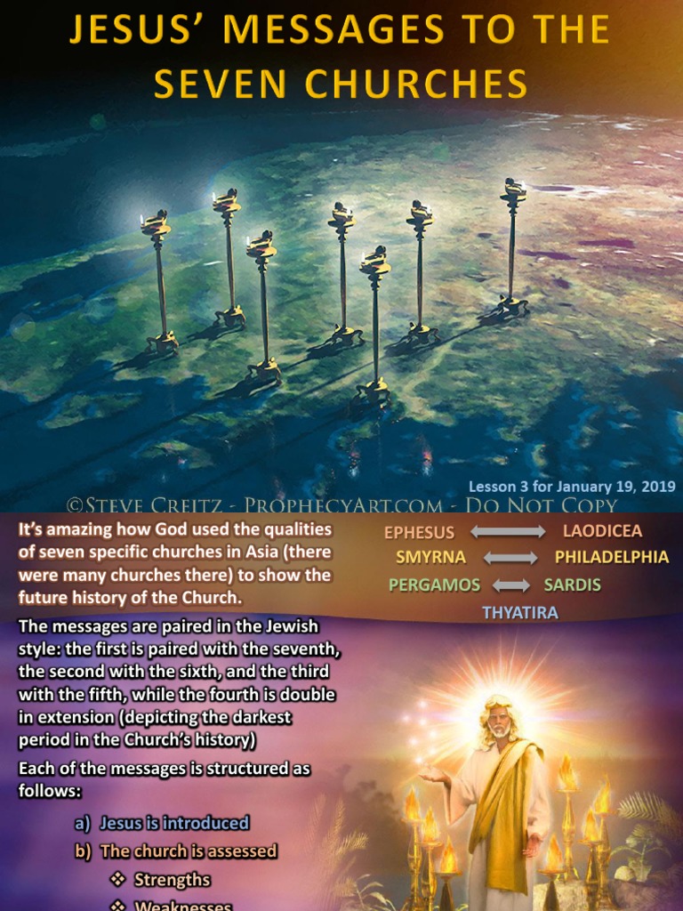 Jesus Message To The Seven Churches | PDF | Christian Church | Revelation