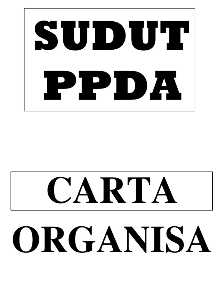 Label Sudut Ppda | PDF