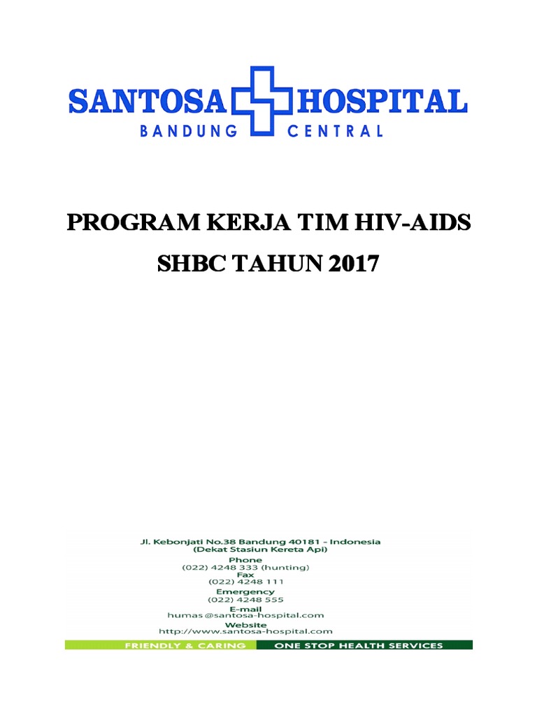 Program Kerja Hiv-Aids Tahun 2017 f1 | PDF