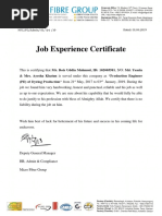 Driver Experience Certificate Format 3 | PDF