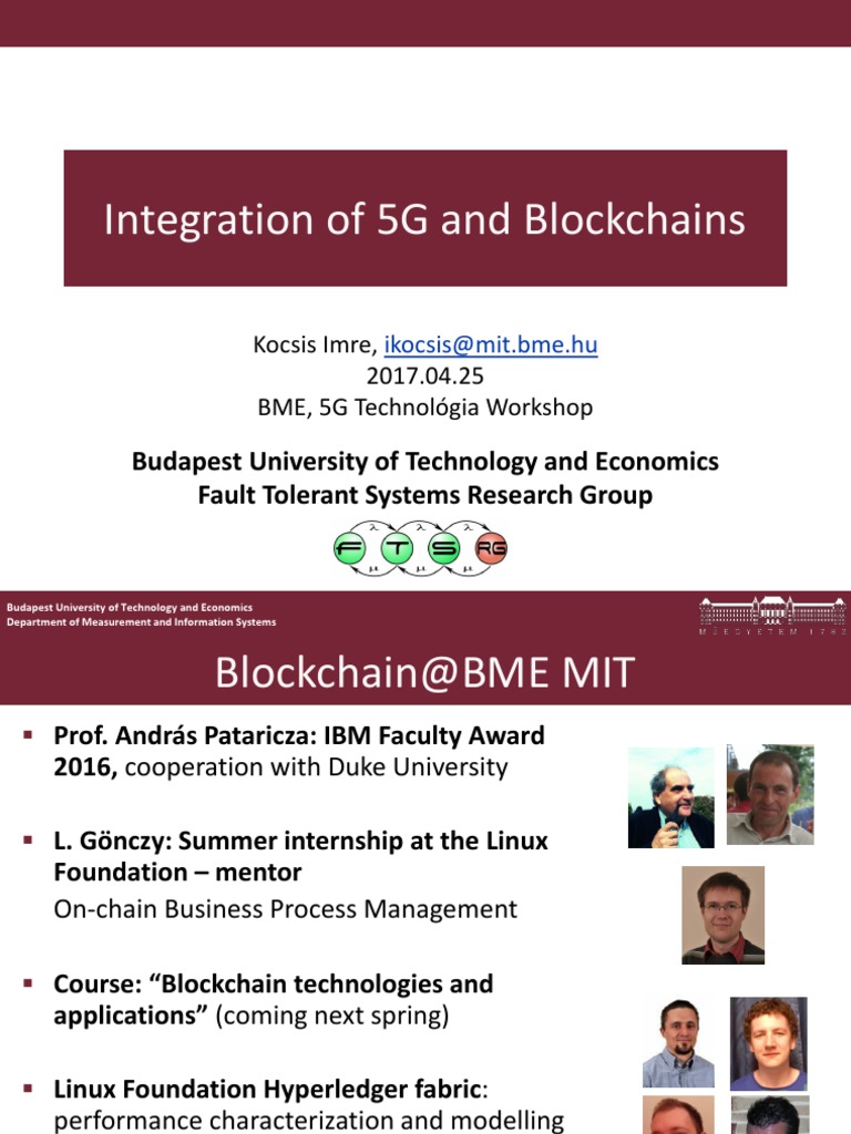 5G and Blockchain Integration | PDF | Computer Architecture | Computer ...
