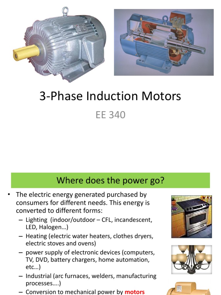 Induction Motors | PDF | Electric Motor | Hvac
