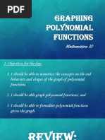 Graphs of Polynomial Functions | PDF | Polynomial | Mathematical Analysis