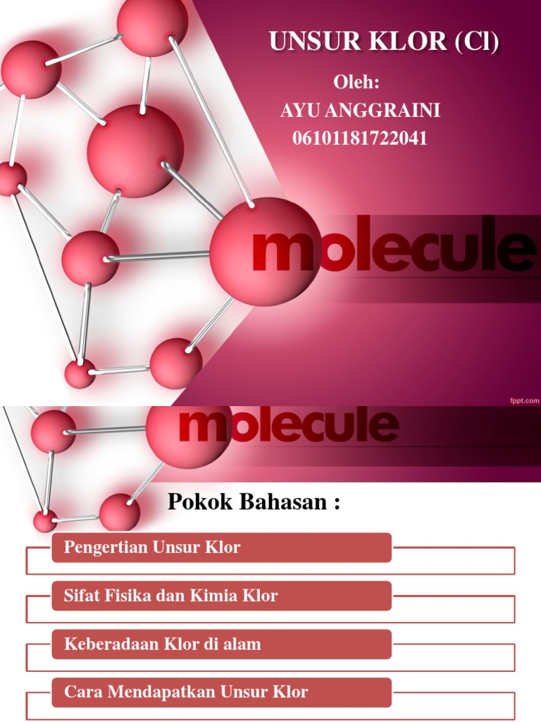 Karakteristik dan Aplikasi Unsur Klor (Cl) | PDF