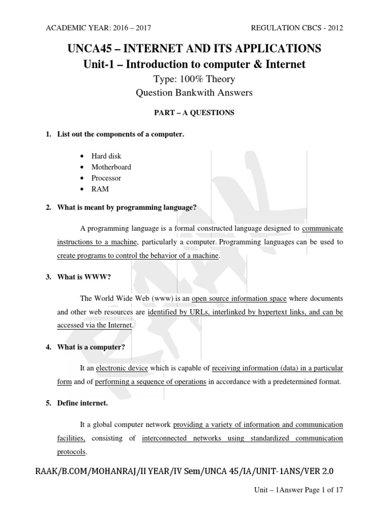 Internet Its Applications PDF | PDF | File Transfer Protocol | Internet ...