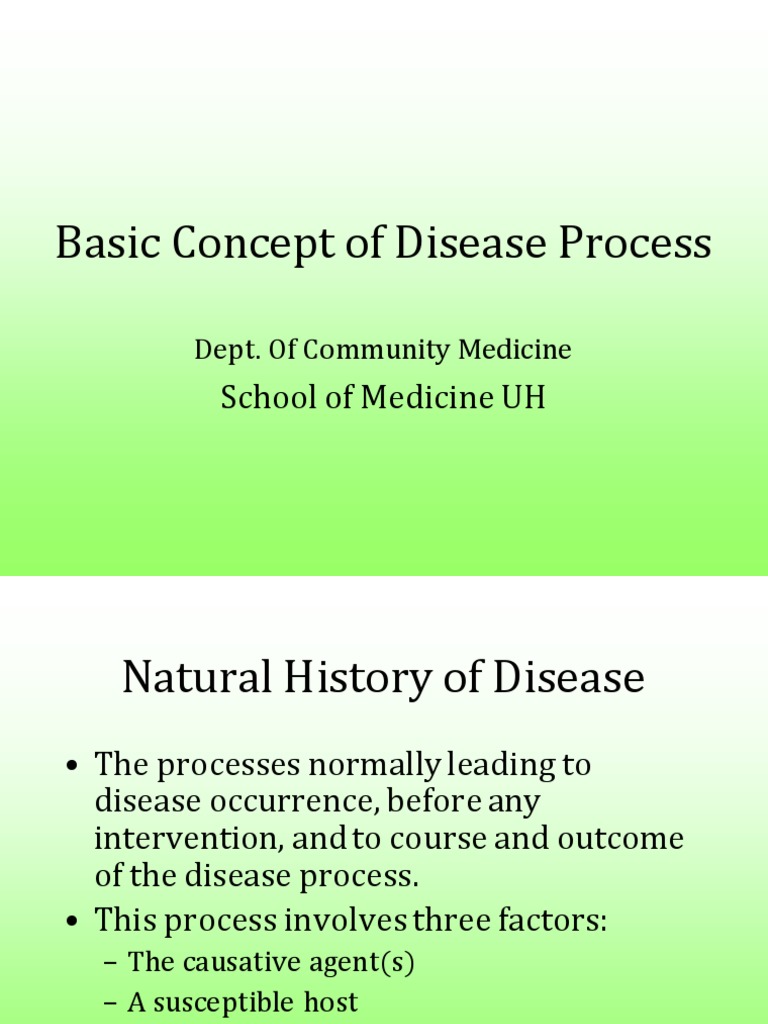 Disease Process for Medical Students | PDF | Preventive Healthcare ...
