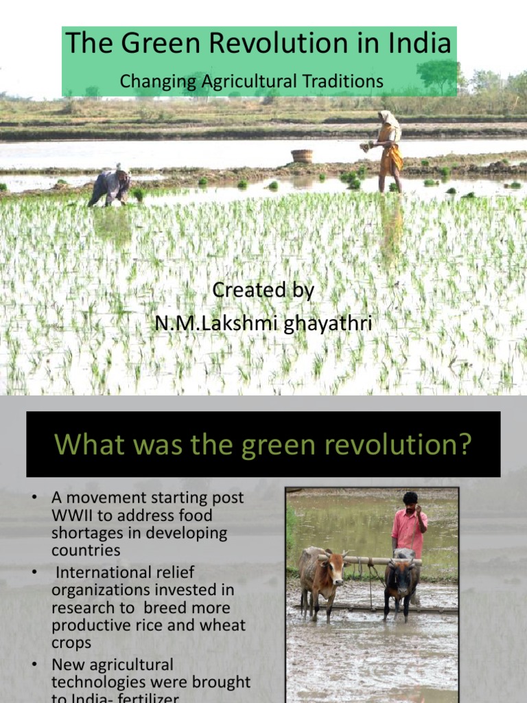 Green Revolution | PDF | Green Revolution | Agriculture
