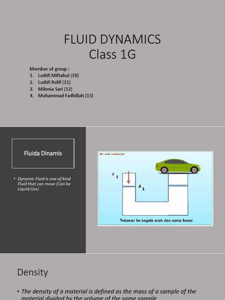 Fluid Dynamis Inggris | PDF | Drag (Physics) | Fluid Dynamics