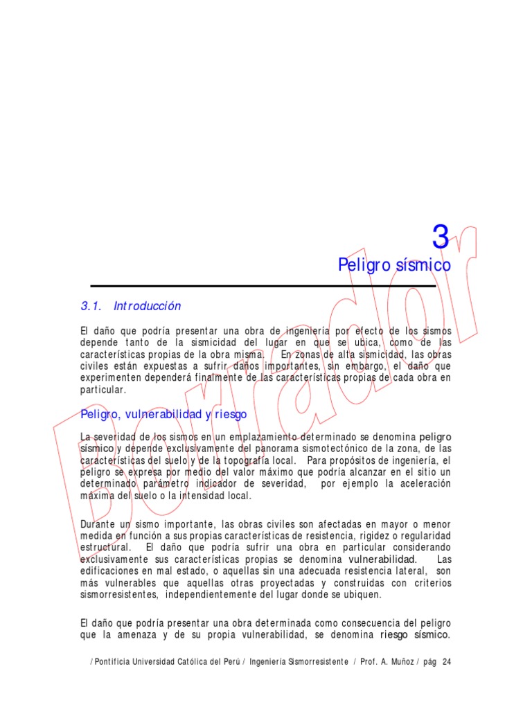 CAP3 - RiesgoSismico - Solo - Texto Corr Est PDF | PDF | Temblores ... CAP3 - RiesgoSismico - Solo - Texto Corr Est PDF | PDF | Temblores ...