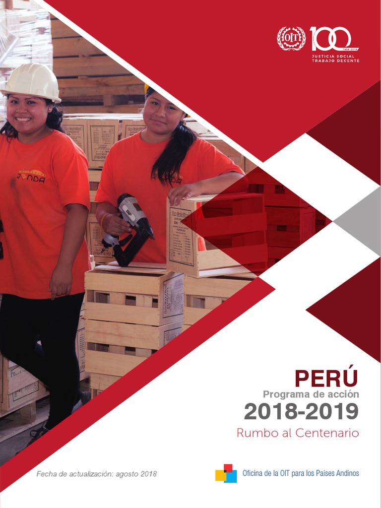 Oit 2019 Trabajo Decente En Perú Pdf Organización Internacional