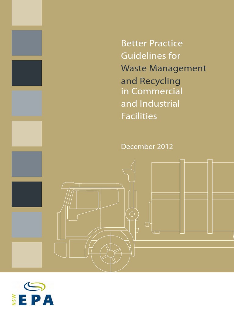 Commercial Buidlings SWM Guideline Manual PDF | PDF | Waste Management ...