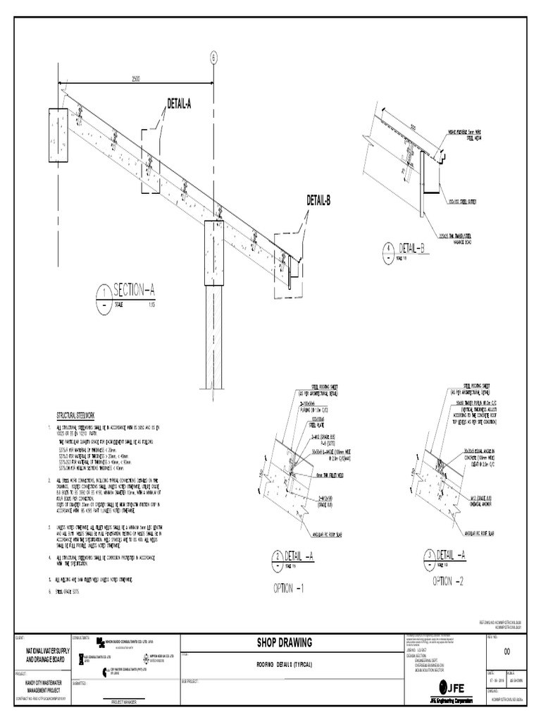 Shop Drawing: National Water Supply and Drainage Board | PDF | Fresh ...