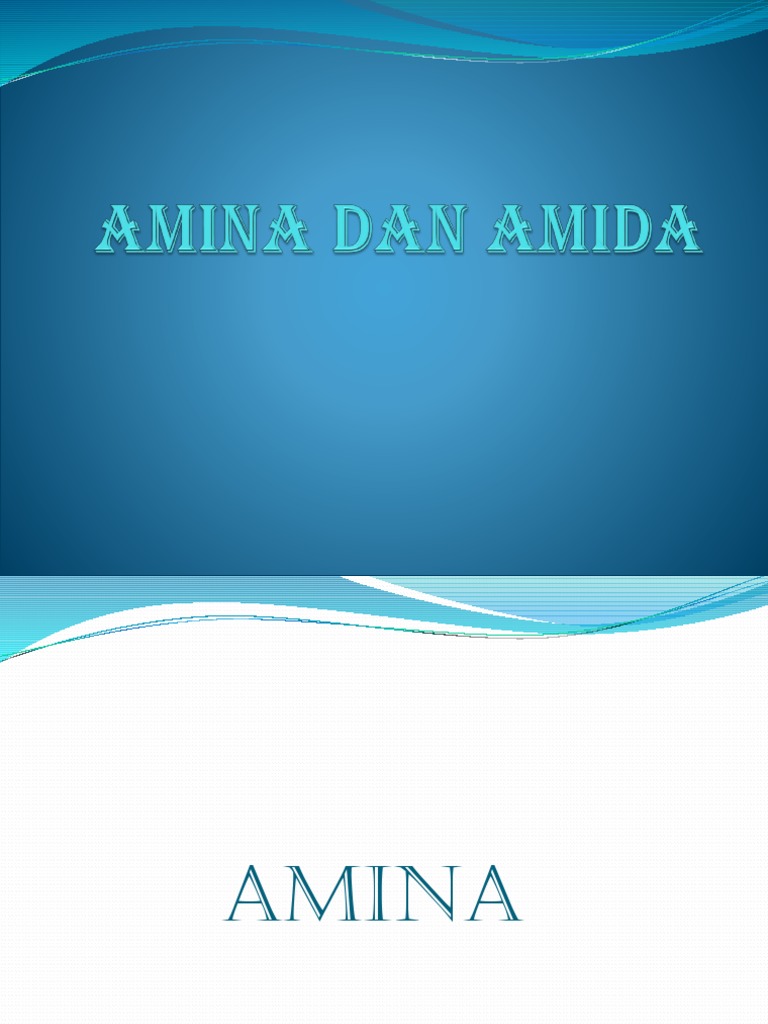 Amida Amina | PDF