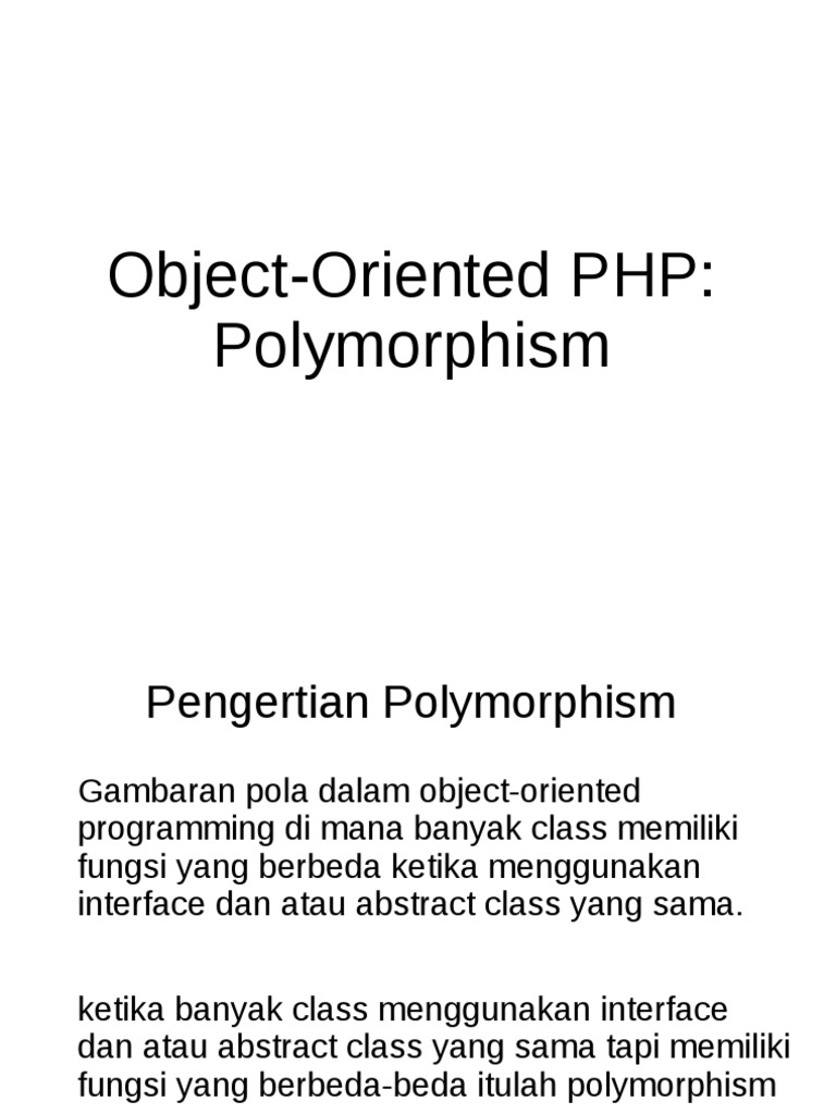 Polymorph Pdf