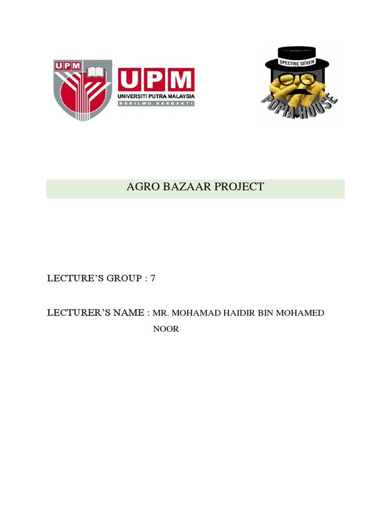 Agro Bazaar Report k7 PDF | PDF | Financial Accounting | Business Economics