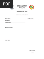 Employee Service Record Template | PDF