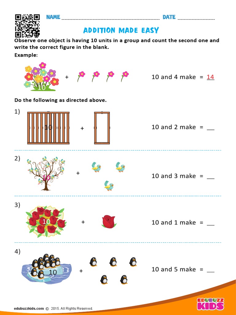 6 Addition Made Easy | PDF | Teaching Mathematics | Nature
