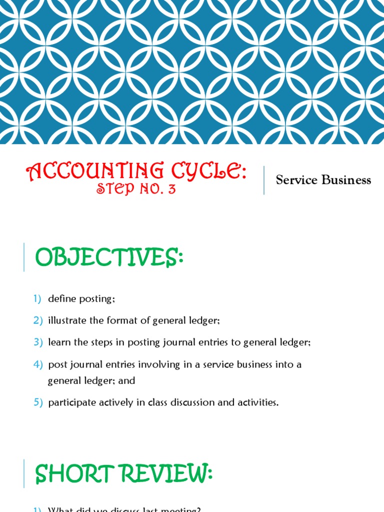 Posting Journal Entries in Accounting | PDF | Debits And Credits ...