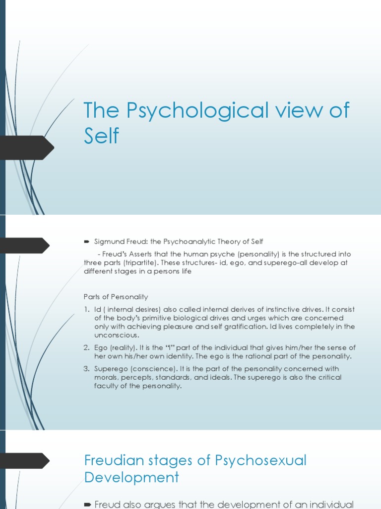 The-Psychological-view-of-Self.pptx | Id | Human Development
