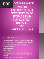 Storage Tank Calibration Procedure by Strapping Method | PDF | Volume ...