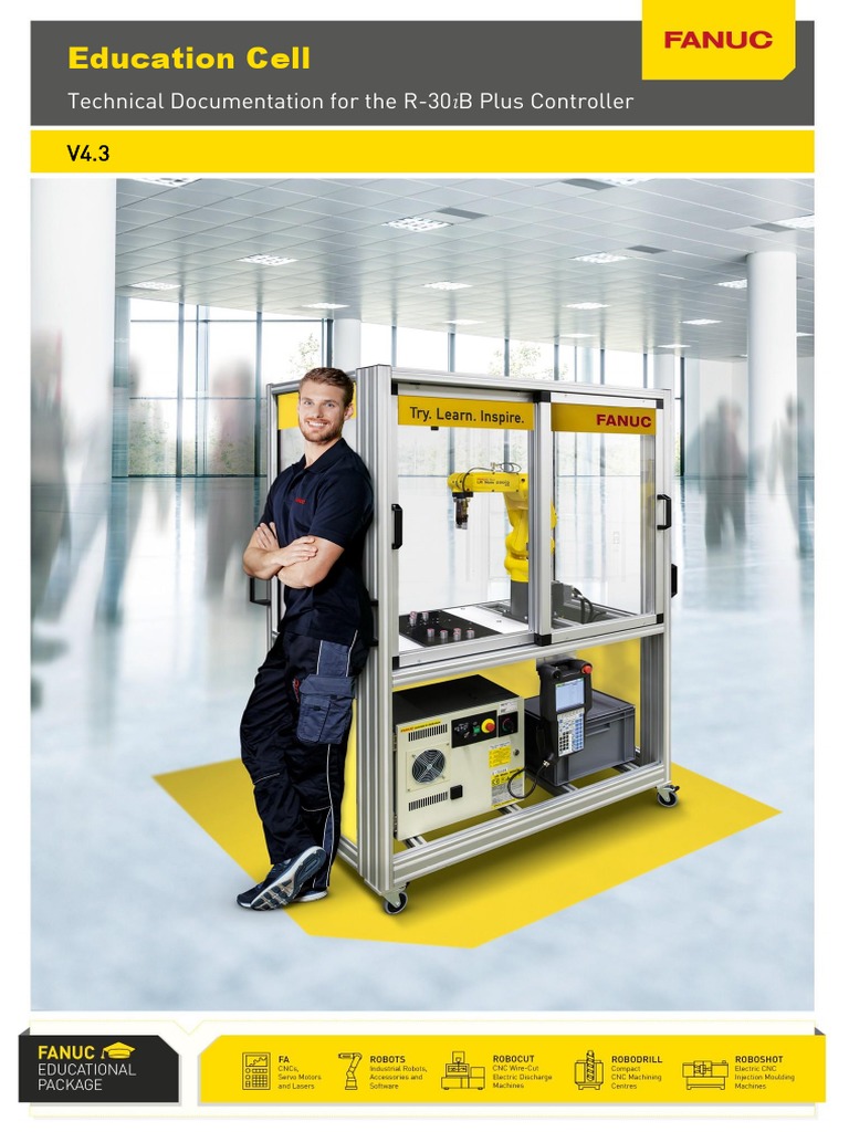 FANUC R-30iB Plus Education Cell Guide | PDF | Menu (Computing) | Camera