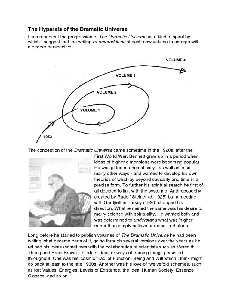 The Hyparxis of The Dramatic Universe PDF | PDF | Existence | Philosophy