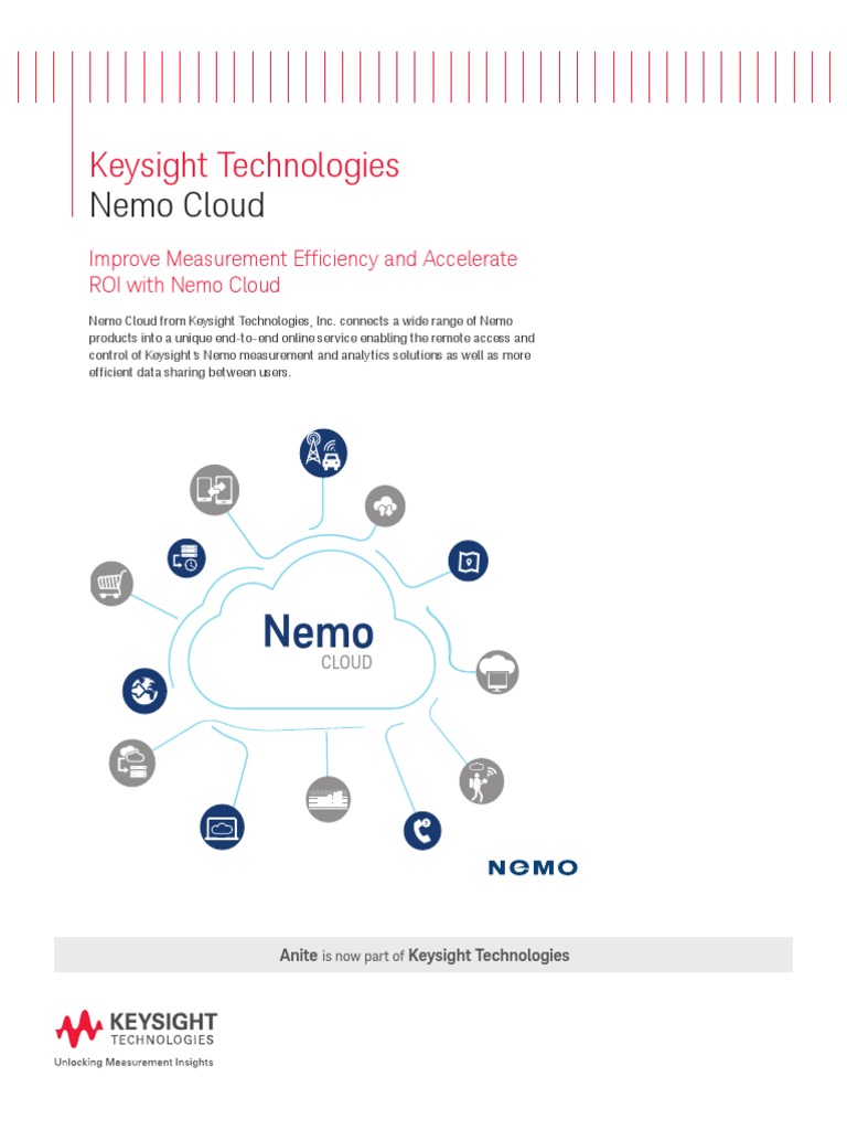 Keysight Technologies: Nemo Cloud | PDF | Cloud Computing | Analytics