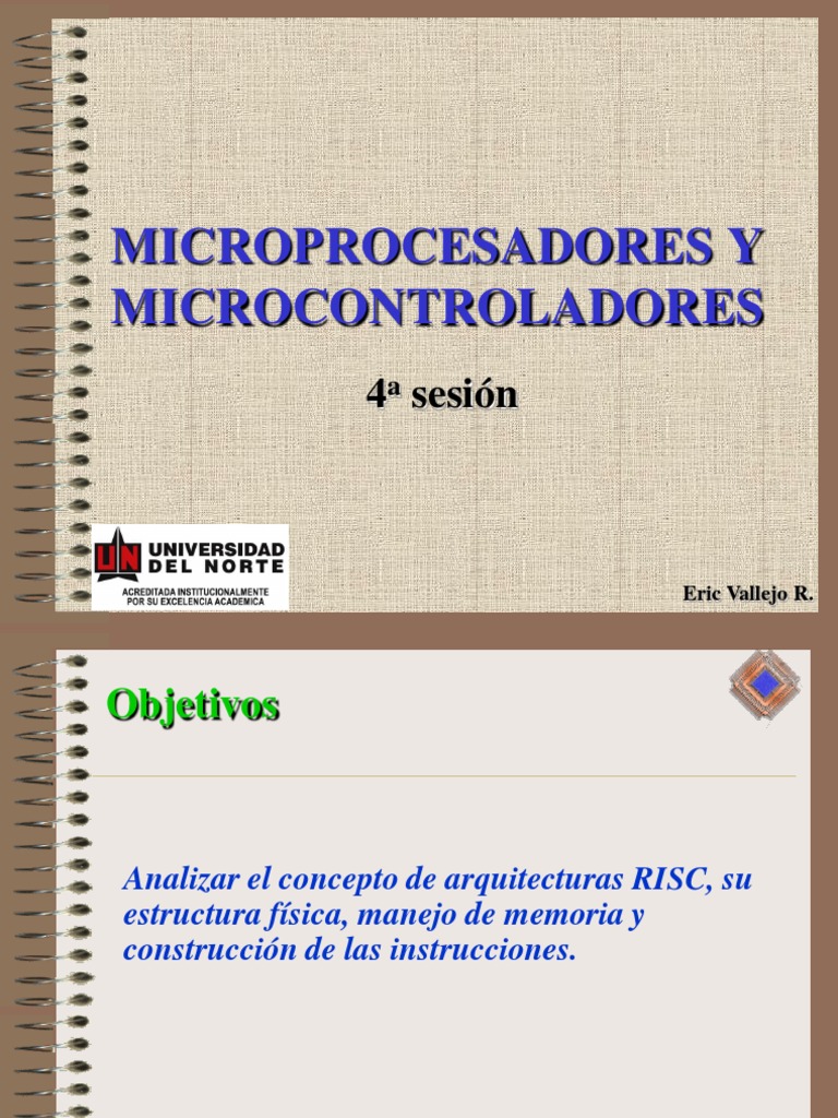 Microcontroladores | PDF | Microcontrolador | Unidad Central de procesamiento