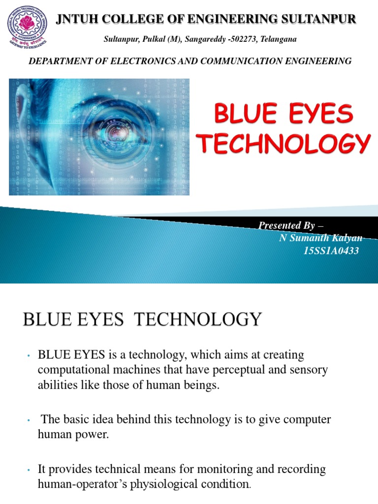 Blue Eyes Technology | PDF | Microcontroller | Perception