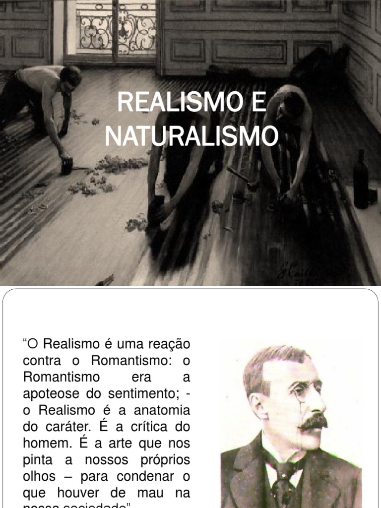 Realismo e Naturalismo no Brasil | PDF | Realismo (artes) | Romantismo