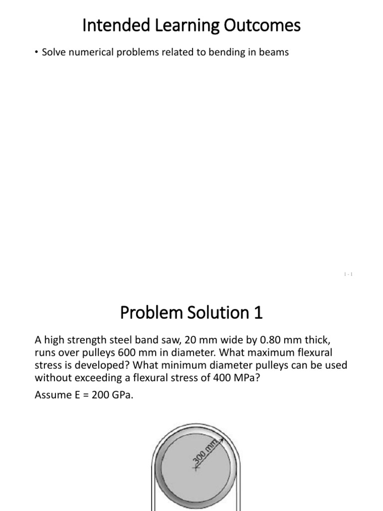 Solving Beam Bending Problems | PDF | Bending | Stress (Mechanics)