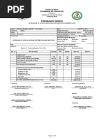 Sample of Program of Work Deped | PDF | Business | Government