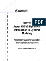 EHY101 Aspen Hysys Process Modeling | PDF