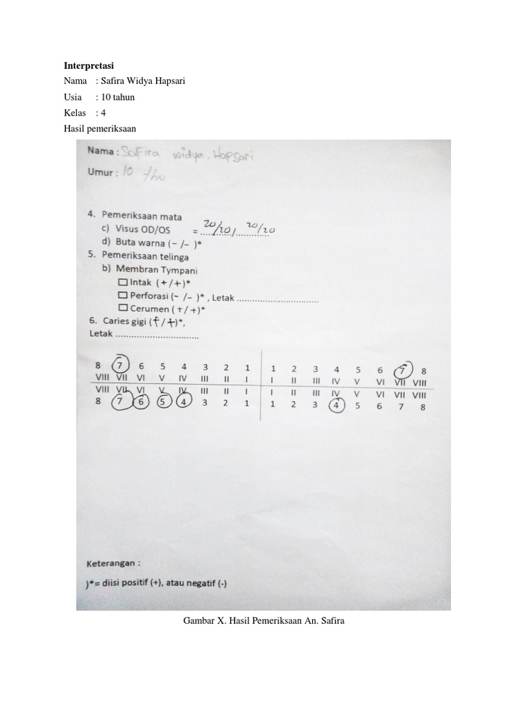 Contoh Interpretasi | PDF