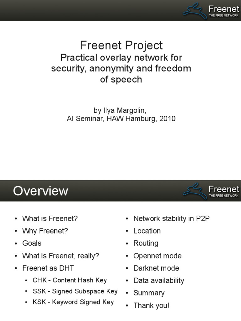 The Freenet Project | PDF | Networks | Computer Data