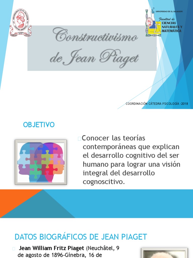 Constructivismo de Piaget | Descargar gratis PDF | Constructivismo ...