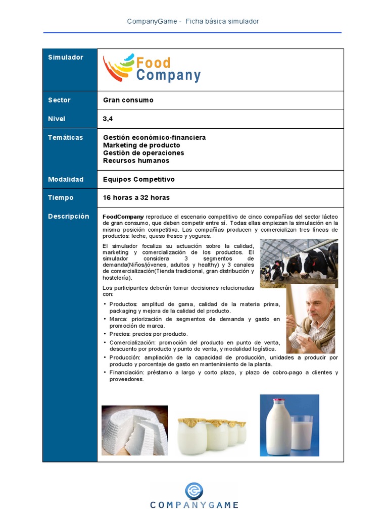 CG FoodCompany | PDF