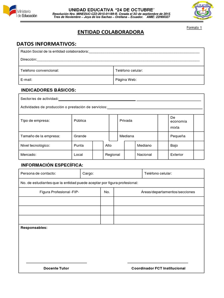 Formato FCT 2017-2018.docx | Business | Prueba gratuita de 30 días | Scribd