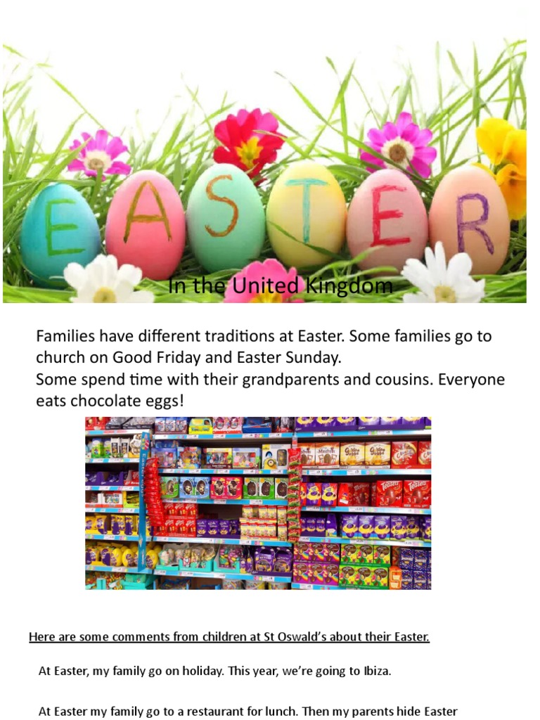 Easter in The UK | PDF