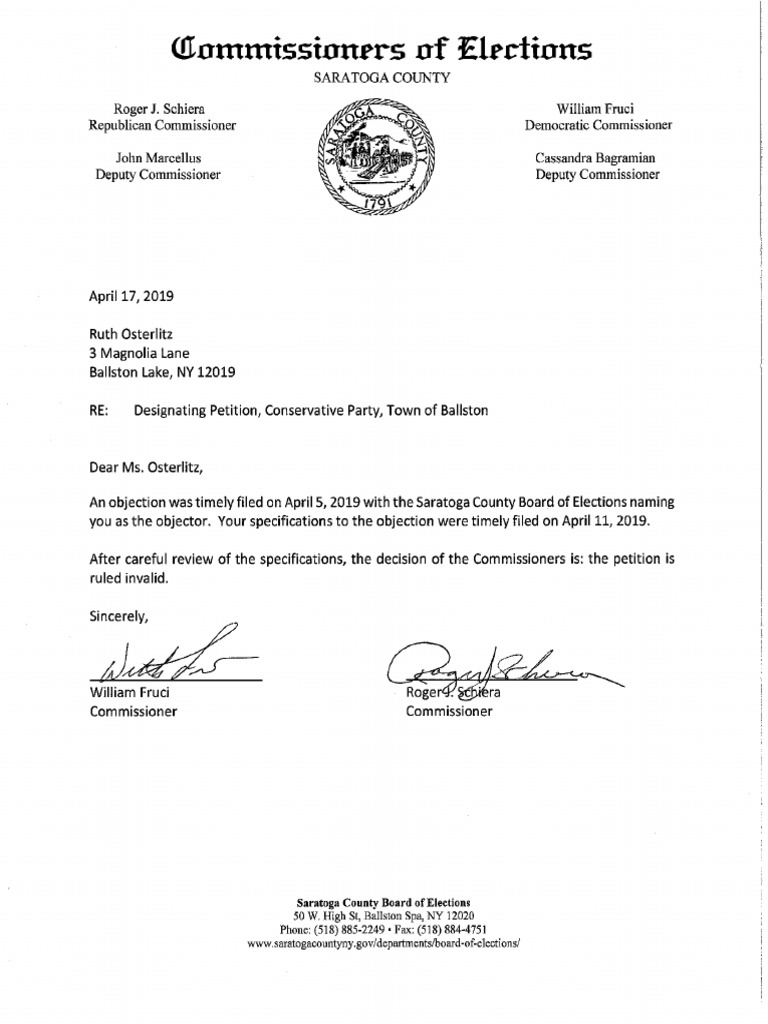 Letter of Invalidation | PDF