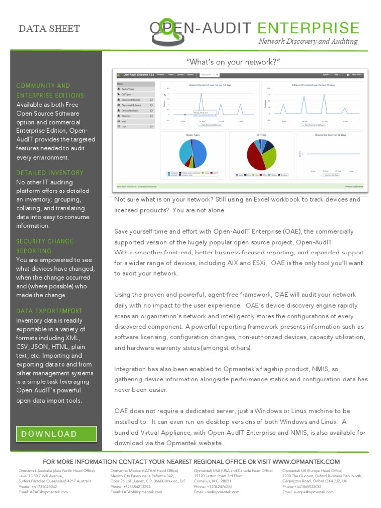 OAE Datasheet | PDF | Computing | Software