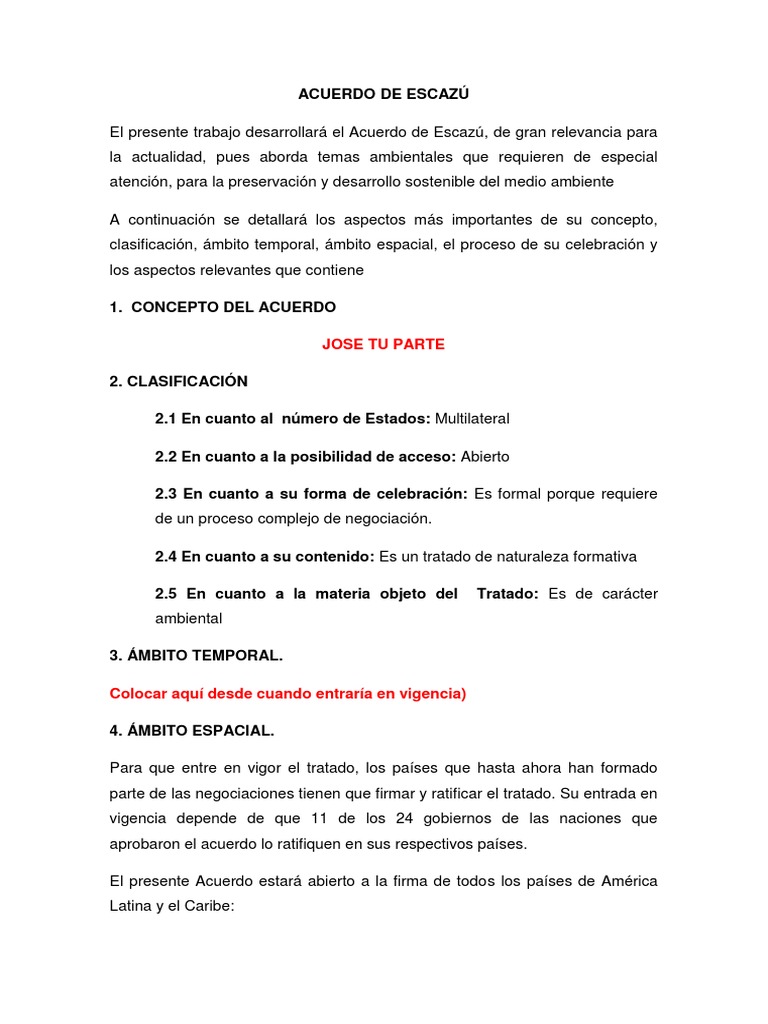 Acuerdo de Escazú | PDF | Justicia | Crimen y violencia