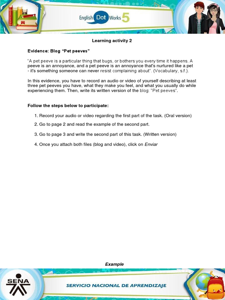 Evidence Blog Pet Peeves | PDF | Self-Improvement