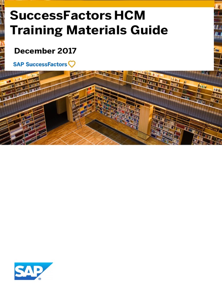 Downloadable Training Materials Guide 1711 v1 | PDF | Labor ...