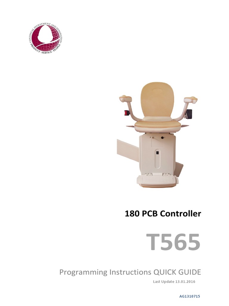Acorn 180 Stairlift Programming Guide | PDF | Electronic Engineering ...